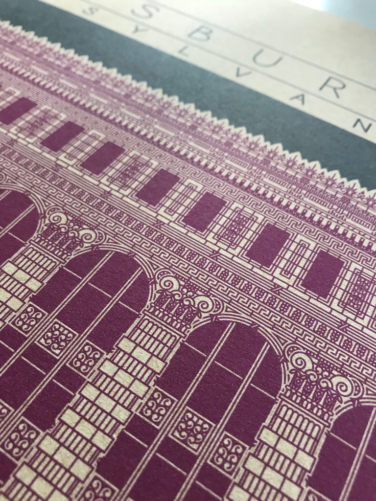 Henry W. Oliver Building - 1910 Purple Digital Print – Buildings By Shane
